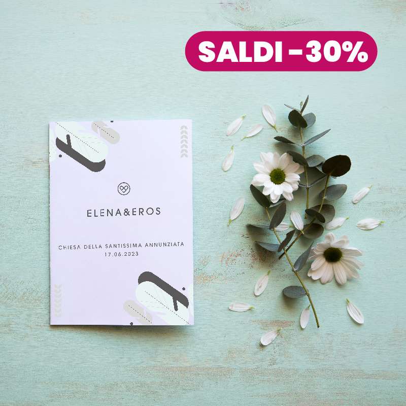 Stampa Libretti Cerimonia Online | Printiamo